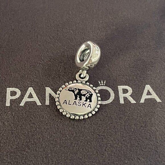 Pandora | Jewelry | Pandora Alaska Exclusive Bear Dangle Charm | Poshmark